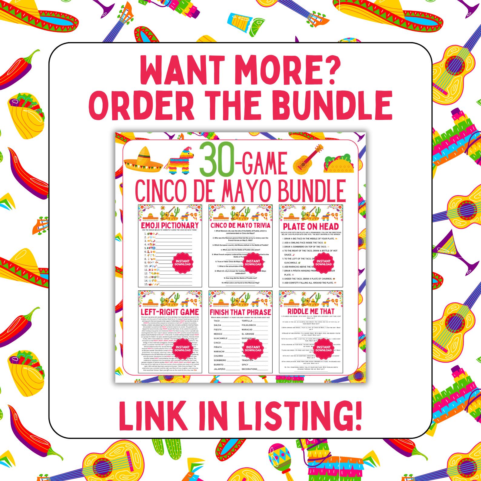 Cinco De Mayo Emoji Game | Cinco De Mayo Games | Cinco De Mayo ...