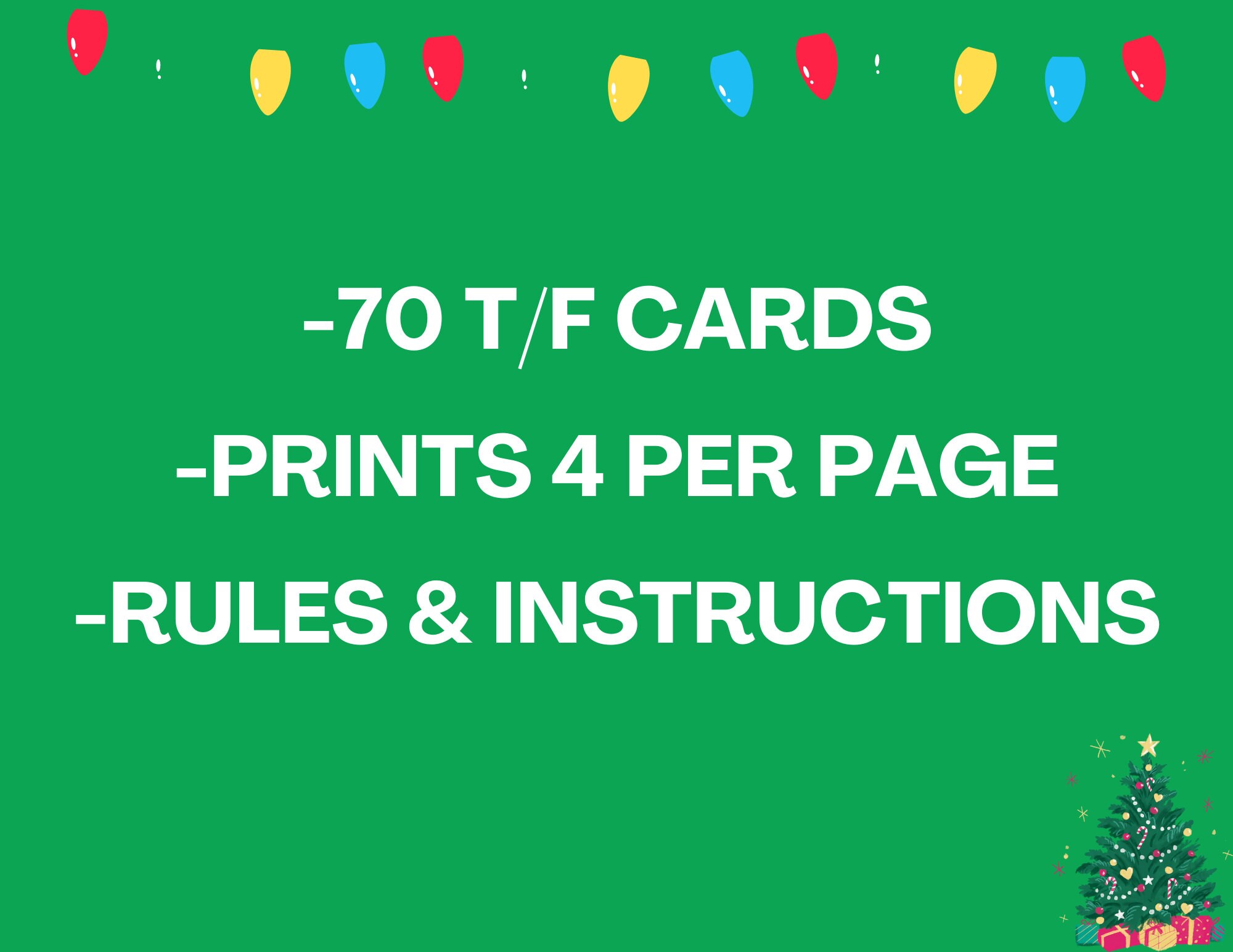 Christmas True or False Game | Christmas Party Games | Christmas Trivia ...