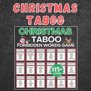Ultimate Christmas Games BUNDLE | Printable Christmas Party Games ...