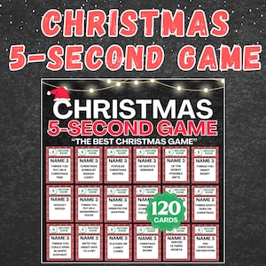 Ultimate Christmas Games BUNDLE | Printable Christmas Party Games ...