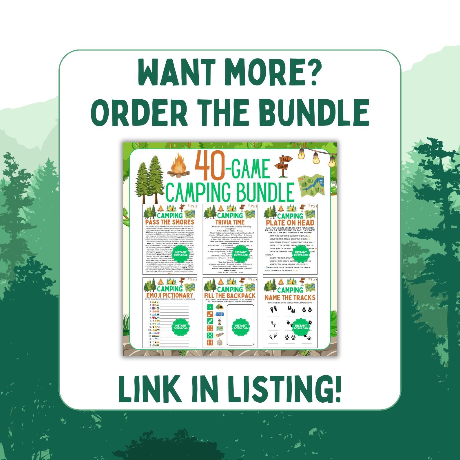 Camping Left-right Game | Left-right Camping Game | Left Right ...