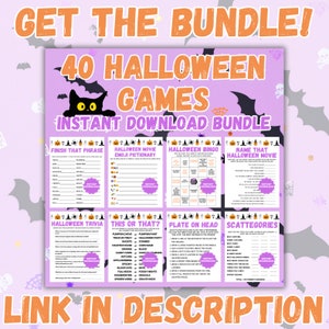 Halloween Party Bingo | Halloween Party Games | Halloween Find the ...