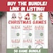 Christmas Movie Game | Christmas Party Game | Name That Christmas Movie ...