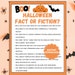 Halloween Trivia | Halloween Party Games | Halloween Fact or Fiction ...