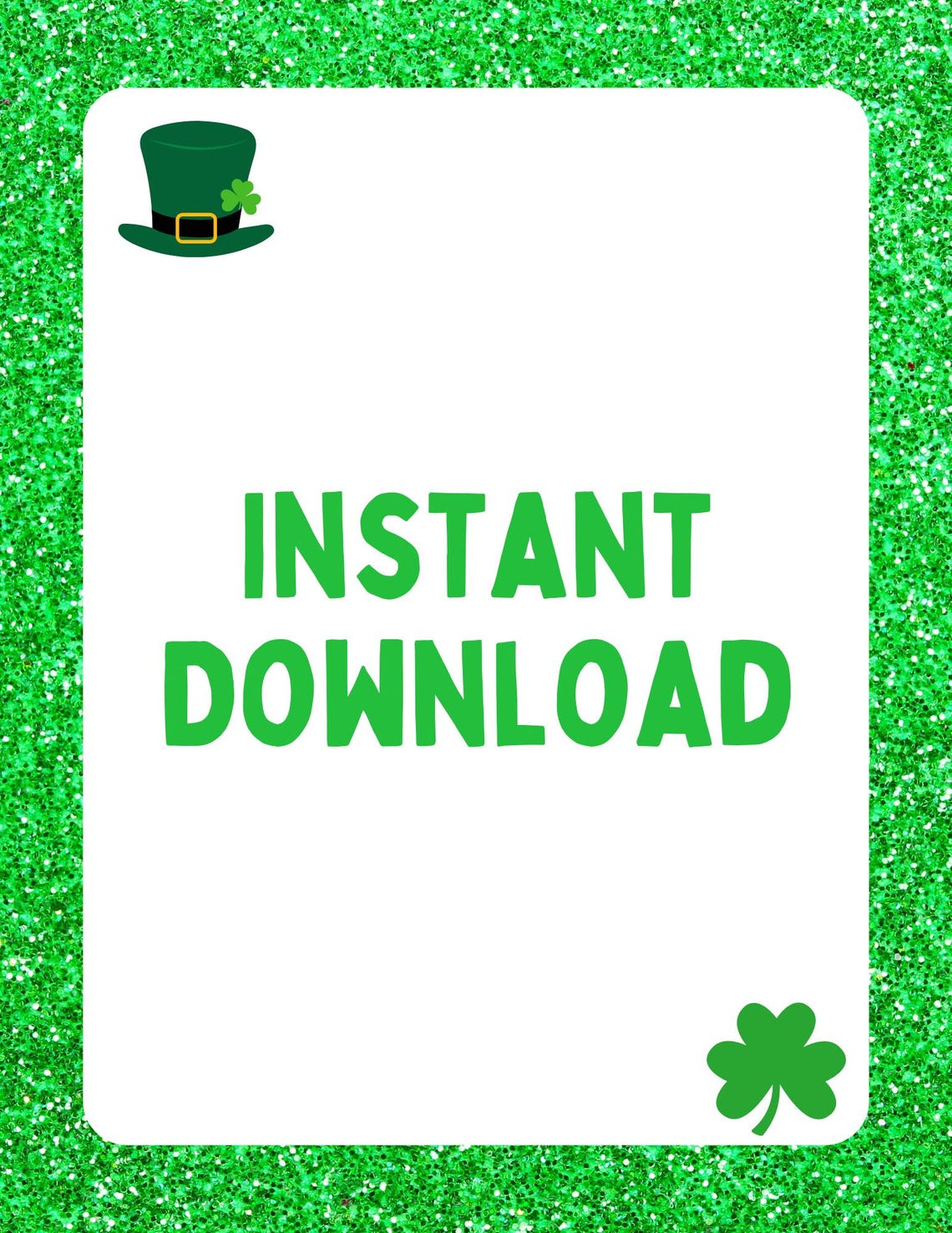 St. Patrick's Scavenger Hunt | St. Patrick's Printable Game | St. Paddy ...