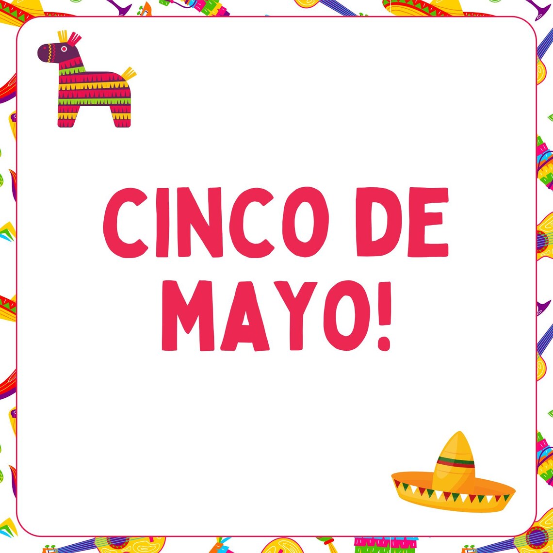 Cinco De Mayo Game Bundle | 30 Cinco De Mayo Party Games | Printable ...