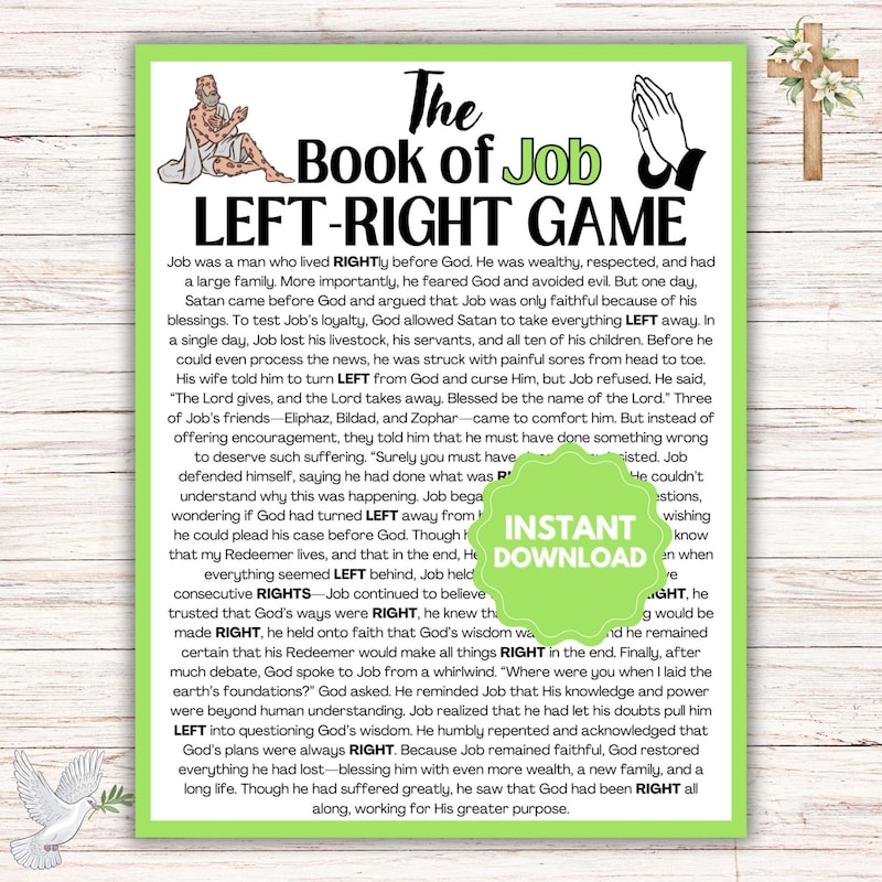 Job Book of Job - Etsy