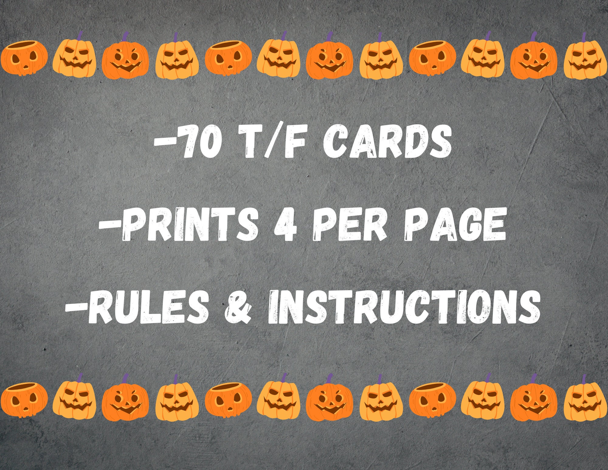 Halloween Trivia Games | Halloween True or False Game | Halloween Party ...