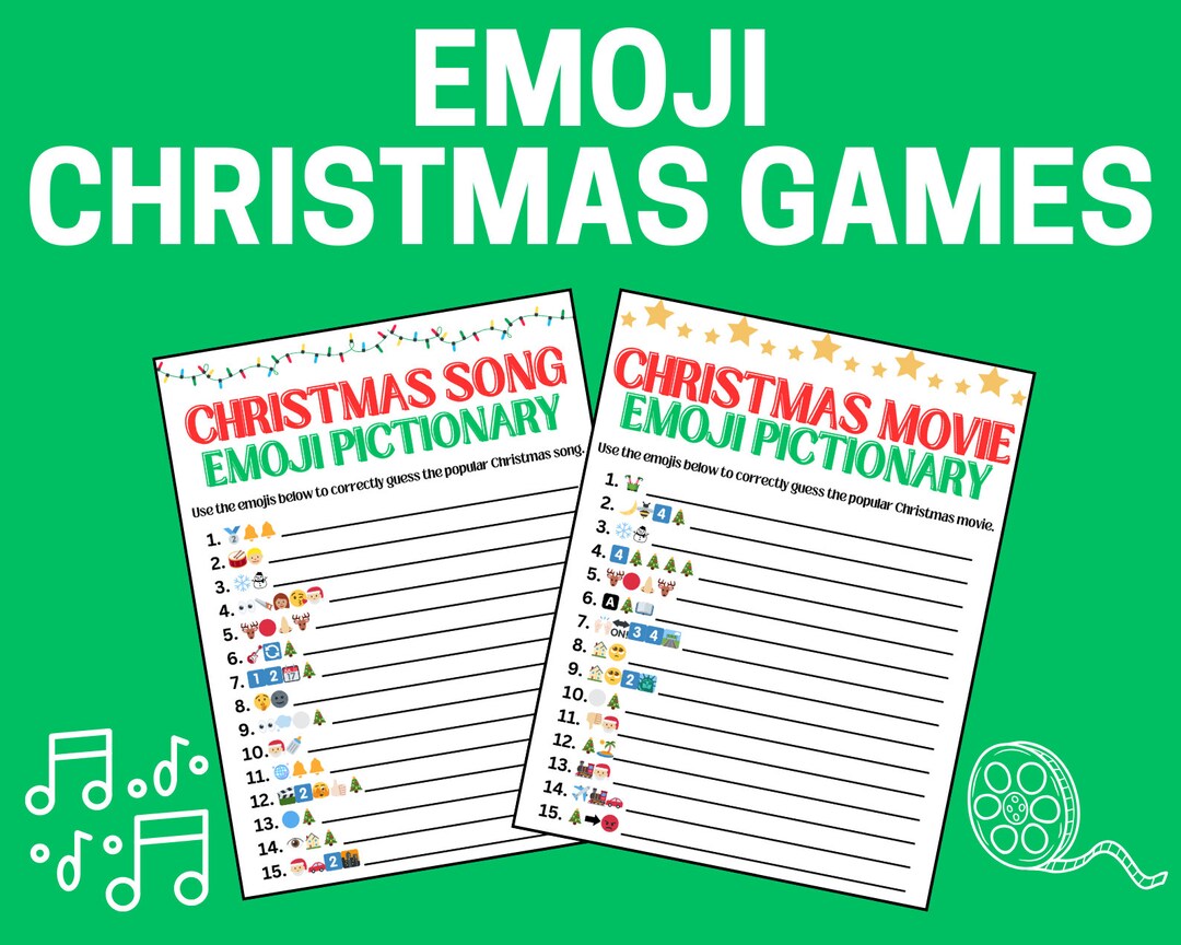 Christmas Emoji Games Christmas Movie Emoji Game Christmas Song Emoji ...