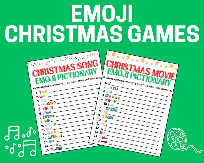 Christmas Emoji Games Christmas Movie Emoji Game Christmas Song Emoji ...