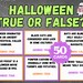 Halloween Trivia Games | Halloween True or False Game | Halloween Party ...