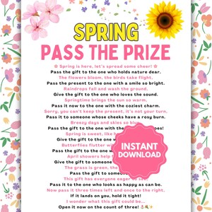 Spring Left-right Game | Spring Pass the Prize | Left-right Spring ...