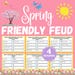 Spring Friendly Feud | Spring Party Games | Spring Friendly Feud ...