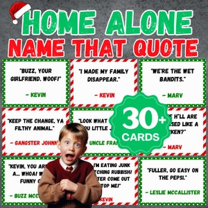 Home Alone Movie Game | Name That Christmas Quote | Home Alone Trivia ...