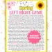 Spring Left-right Game | Left-right Game | Left Right Spring Printable ...