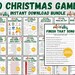 Christmas Games BUNDLE | 50 Christmas Party Games | Fun Christmas Game ...