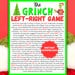 The Grinch Christmas Game | Christmas Party Games | Left Right ...