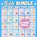 25 Bible Left-right Games L Fun Bible Games L Left-right Sunday School ...