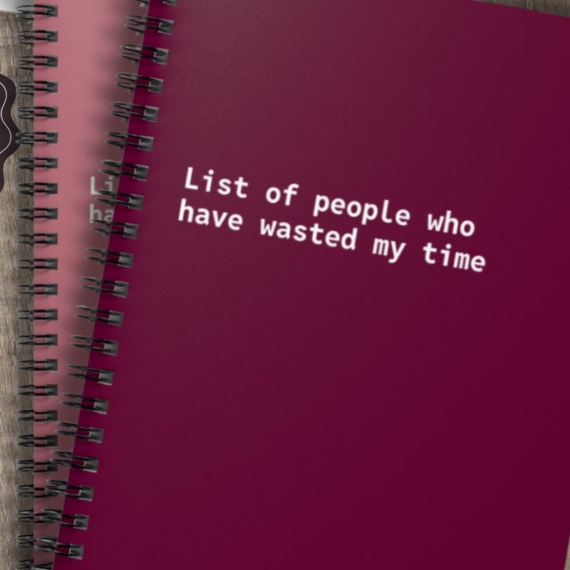 Funny Wtf Notebooks - Etsy