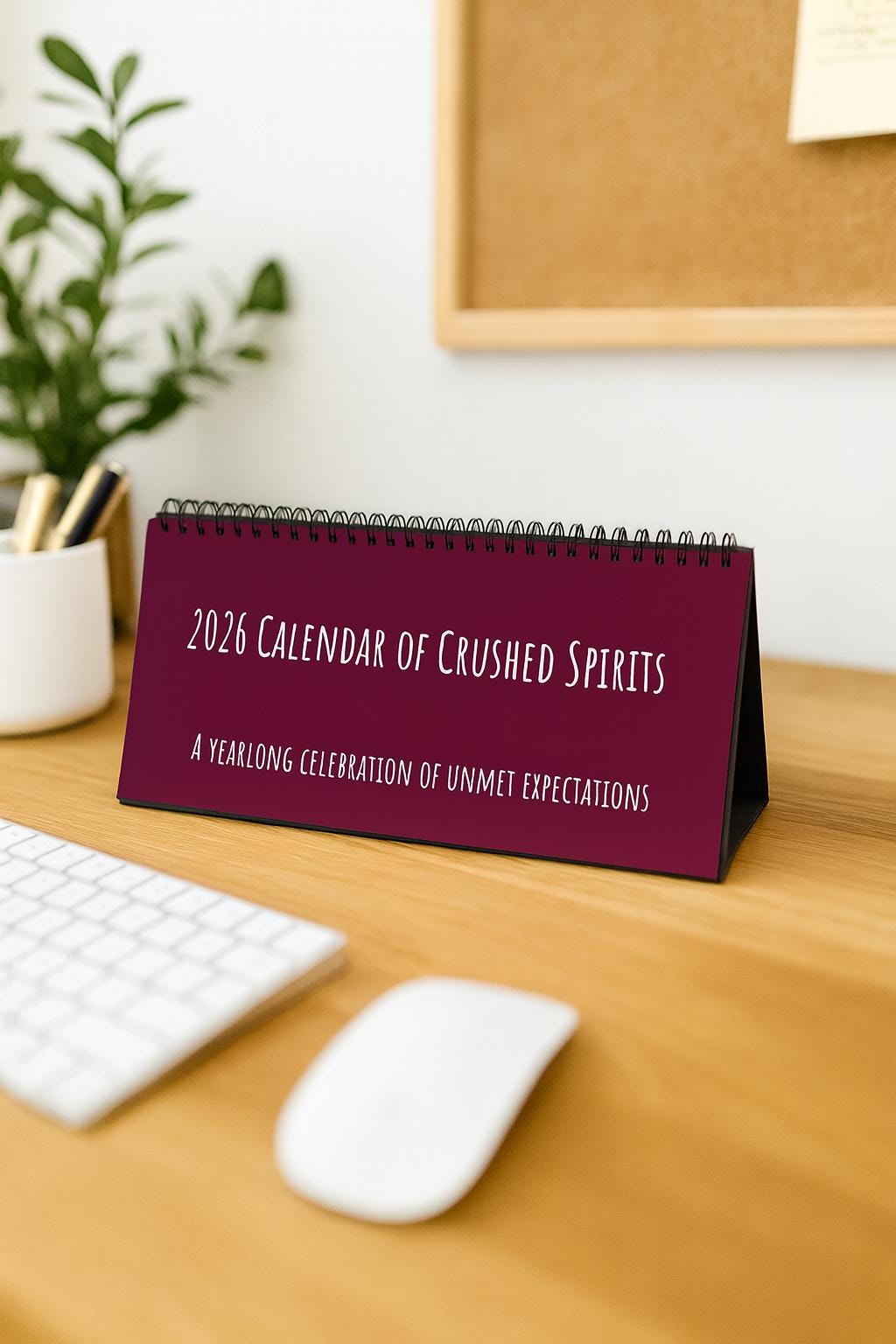 Funny 2026 Desktop Calendar - Life Hacks & Office Humor - Ideal for ...