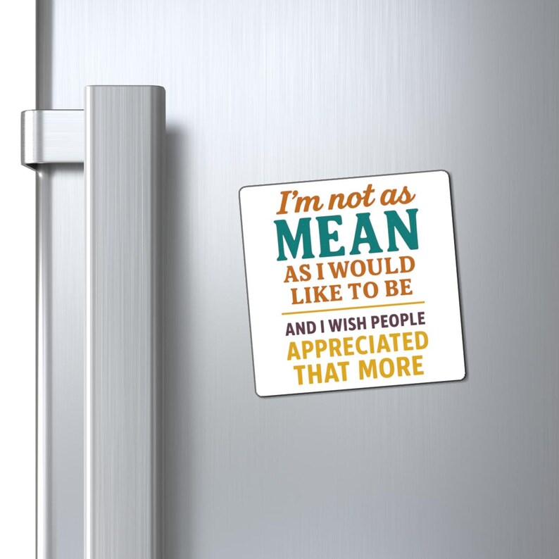 Snarky Fridge Magnet: Funny Passive Aggressive Sarcastic Gift - Etsy