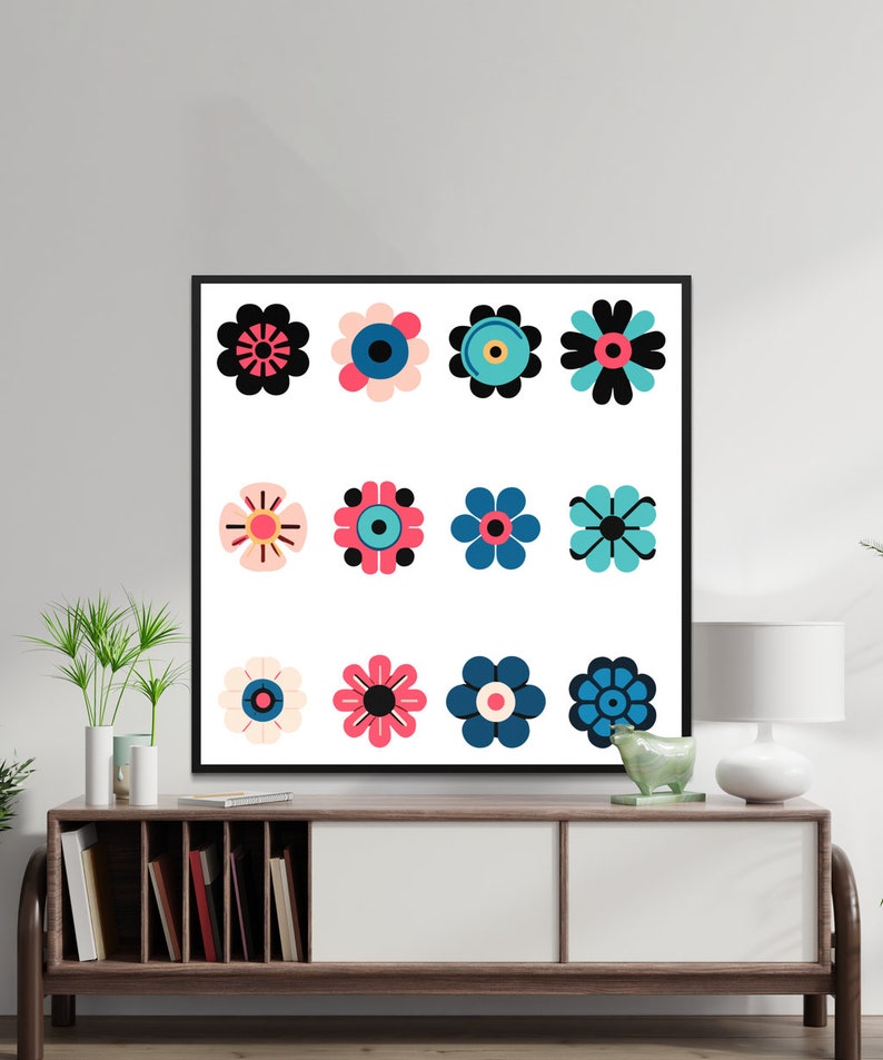 Flower Svg Bundle | Colorful Flower Designs | Flower Icons | Decorative ...