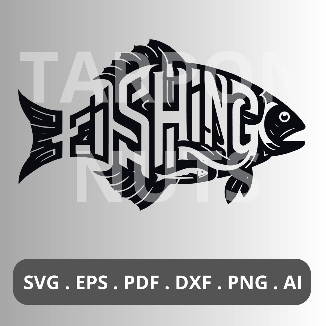 Fishing Letters SVG | Fishing Letters Printable | Cricut Fishing Svg ...