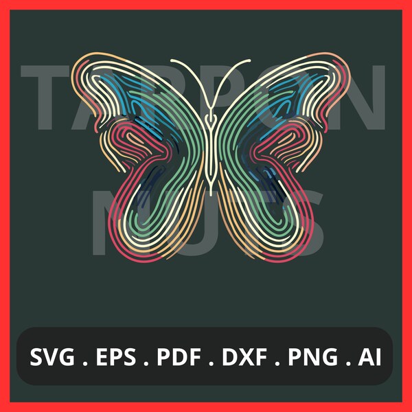 Butterfly Abstract - Etsy