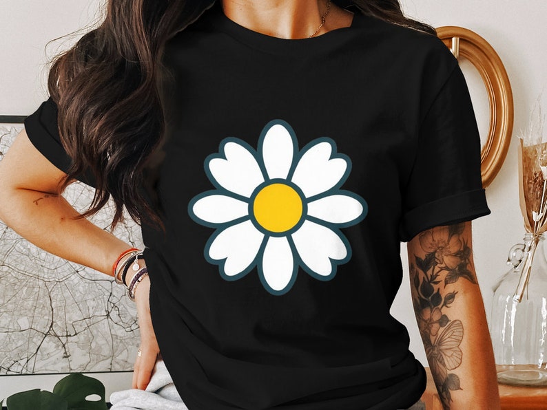 16 Daisy Bundle Svg | Flower Svg | Floral SVG | Retro Flower Shapes Svg ...