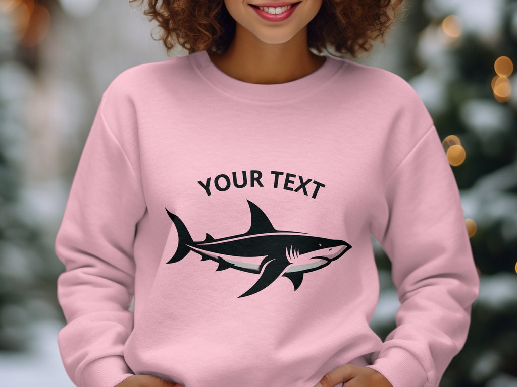 Customize Shark Svg | Shark Silhouette Svg | Customizable Shark | Shark ...