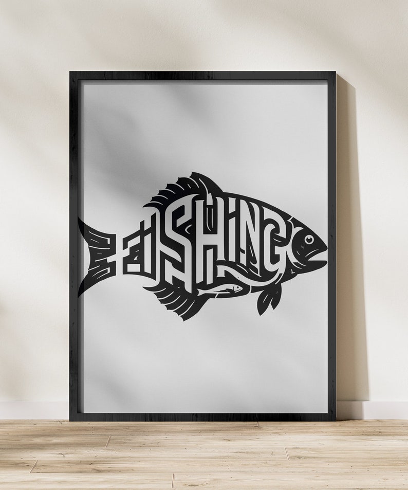 Fishing Letters SVG | Fishing Letters Printable | Cricut Fishing Svg ...