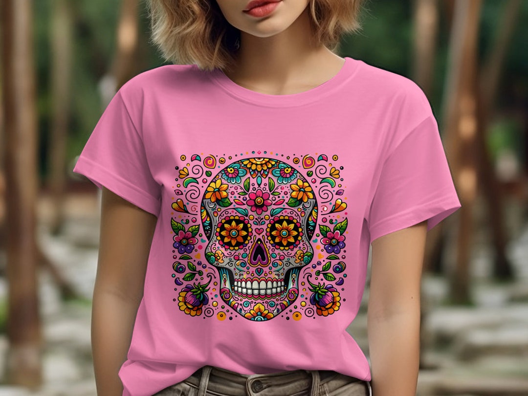 Sugar Skull Svg | Sugar Skull Vector Art | Dia De Los Muertos ...