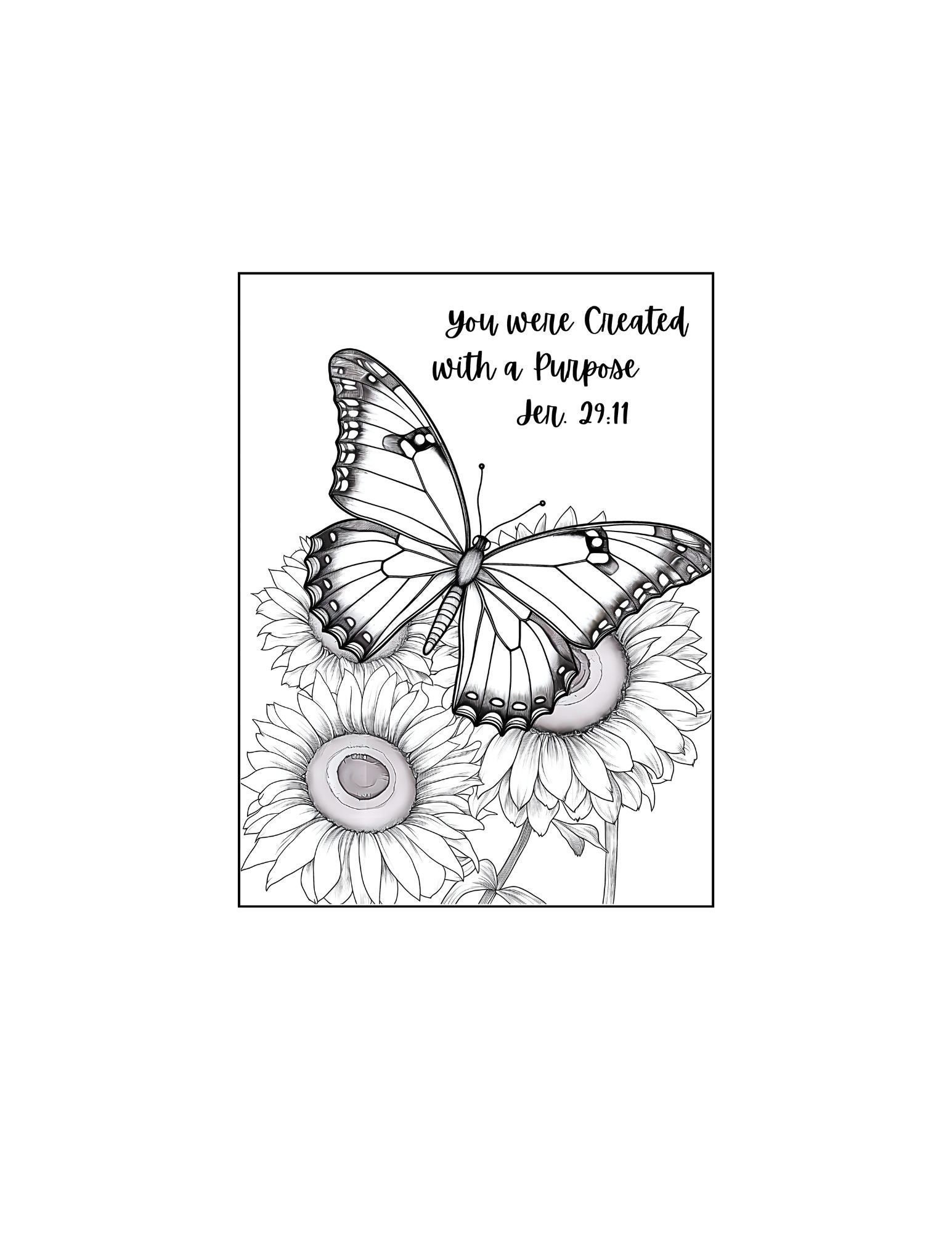 Faith and Flowers Adult Coloring Pages With Beautiful Flowers ...