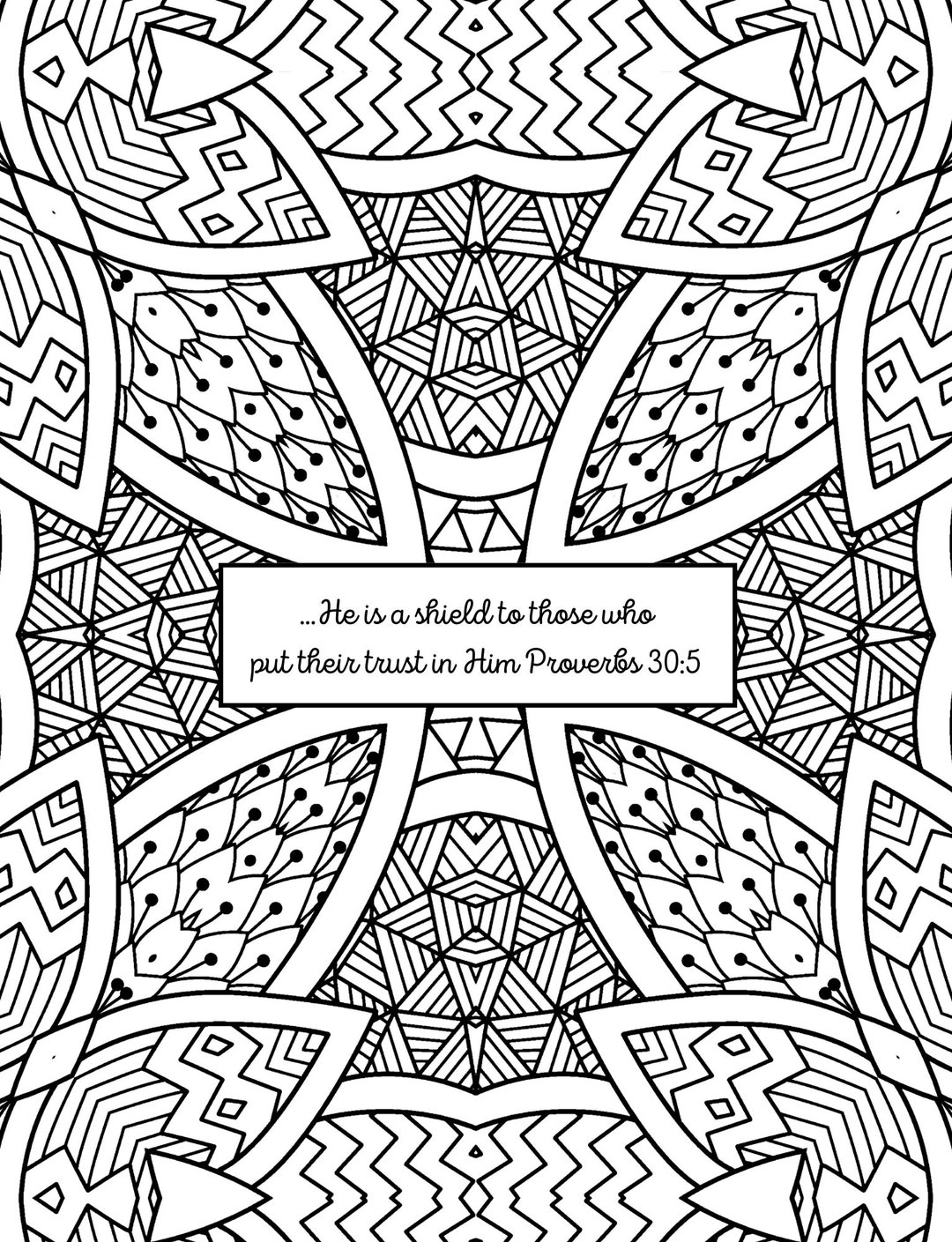 20 Zentangles & Proverbs Adult Coloring Pages Printable - Etsy