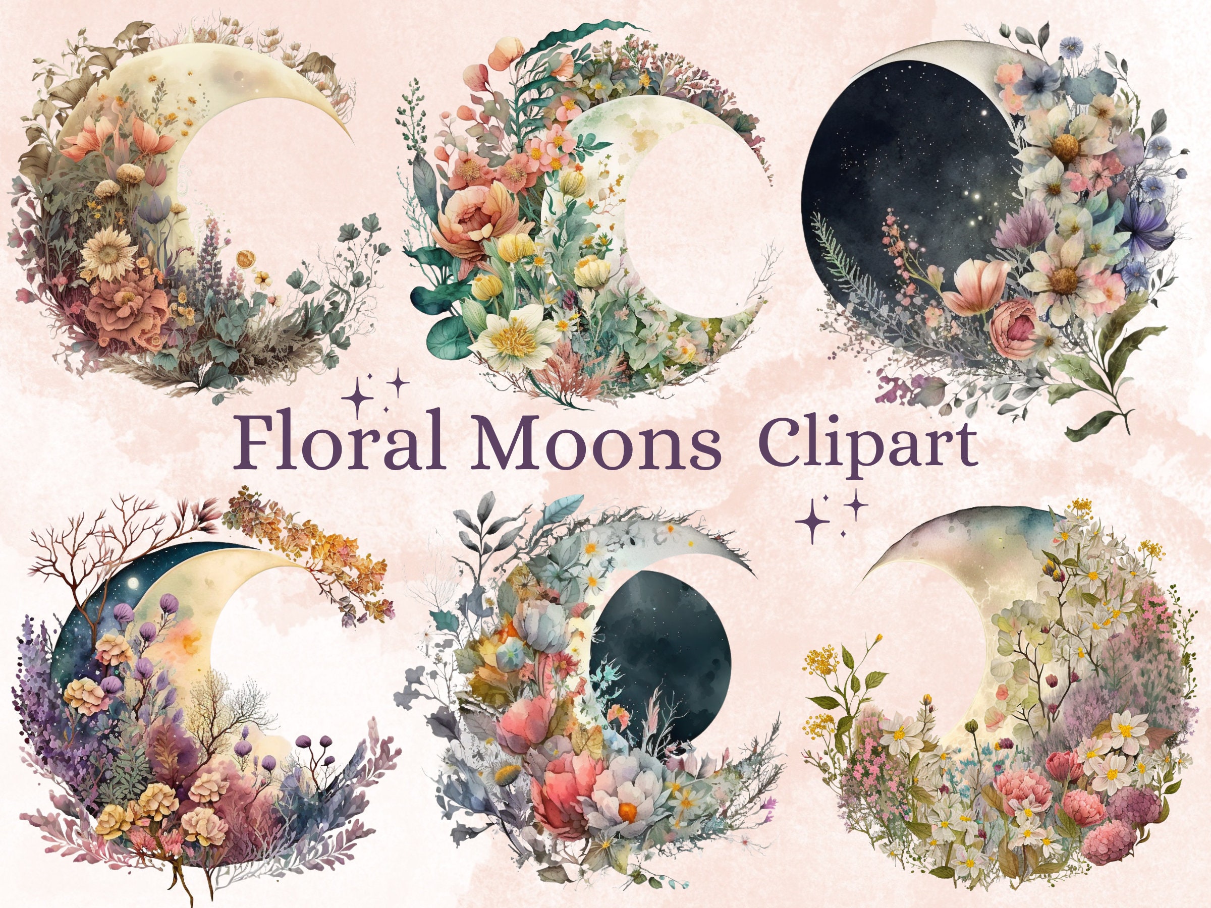 Moons Clip Art