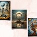 Printable Surrealism Digital Paper, Surreal Art Background, Fantasy ...