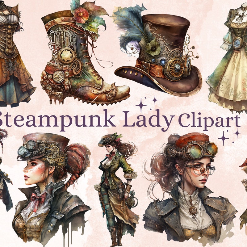 Gothic Steampunk Outfit - Etsy