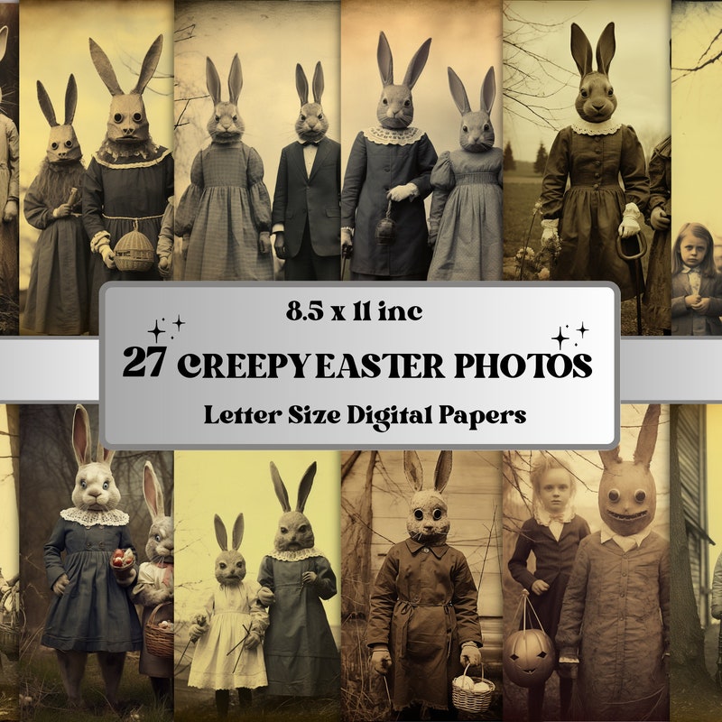 Creepy Bunny - Etsy