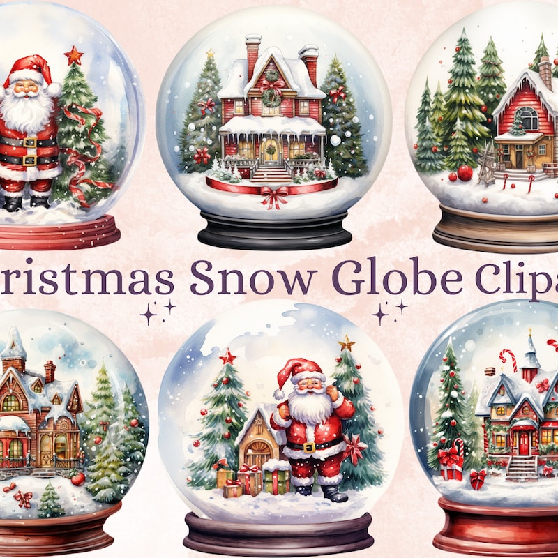 Snow Globes - Etsy