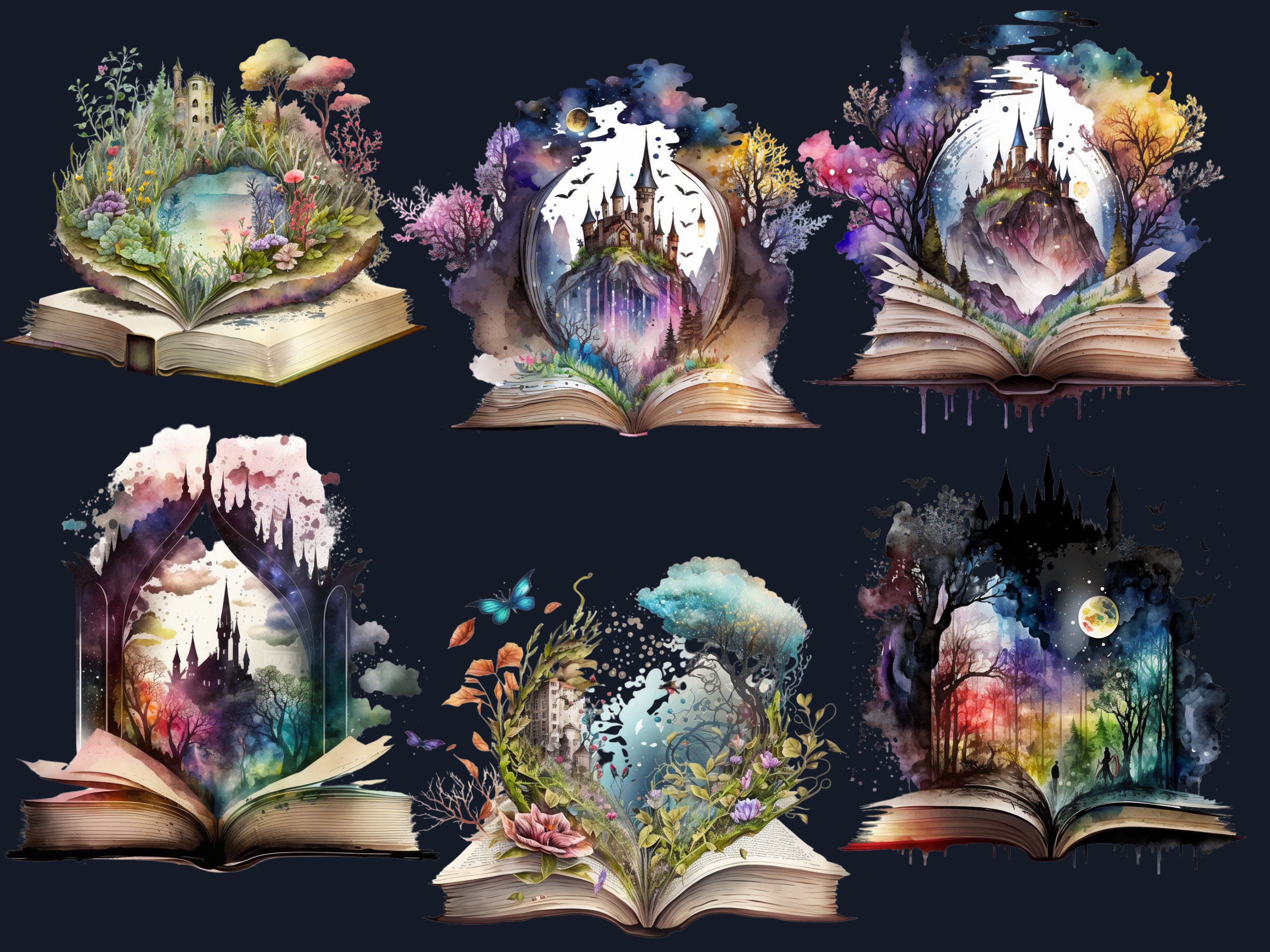 Fantasy Book Wallpaper