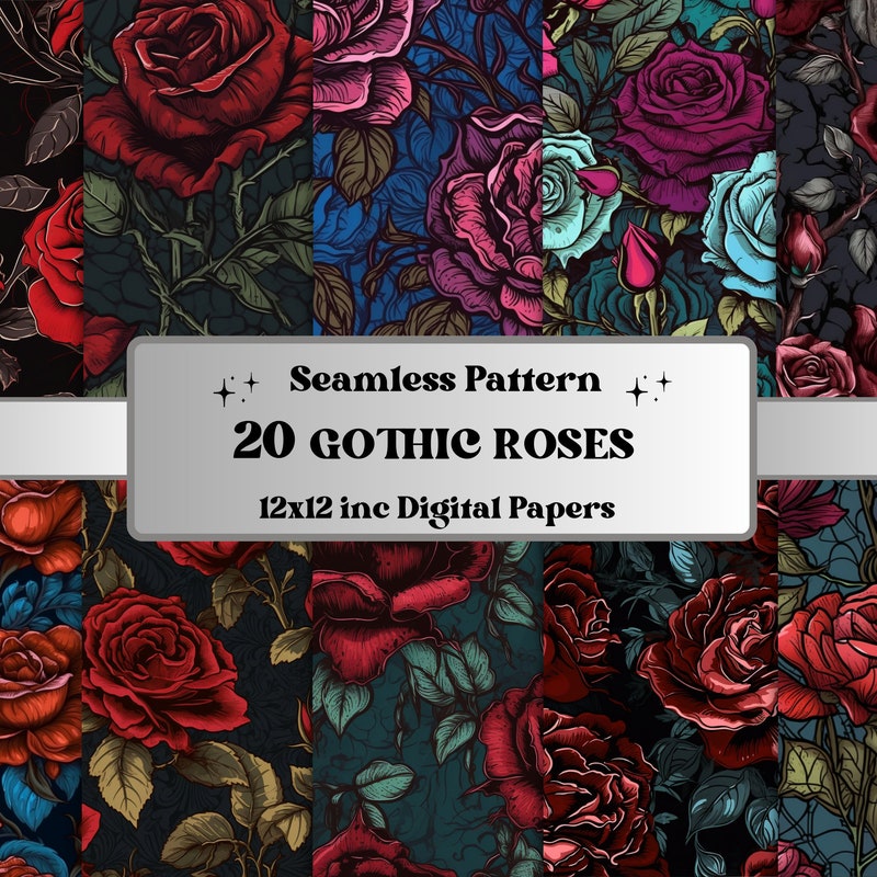 Gothic Paper - Etsy