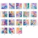 Spring Alcohol Ink Digital Paper Pack, Pastel Alcohol Ink Flowers ...