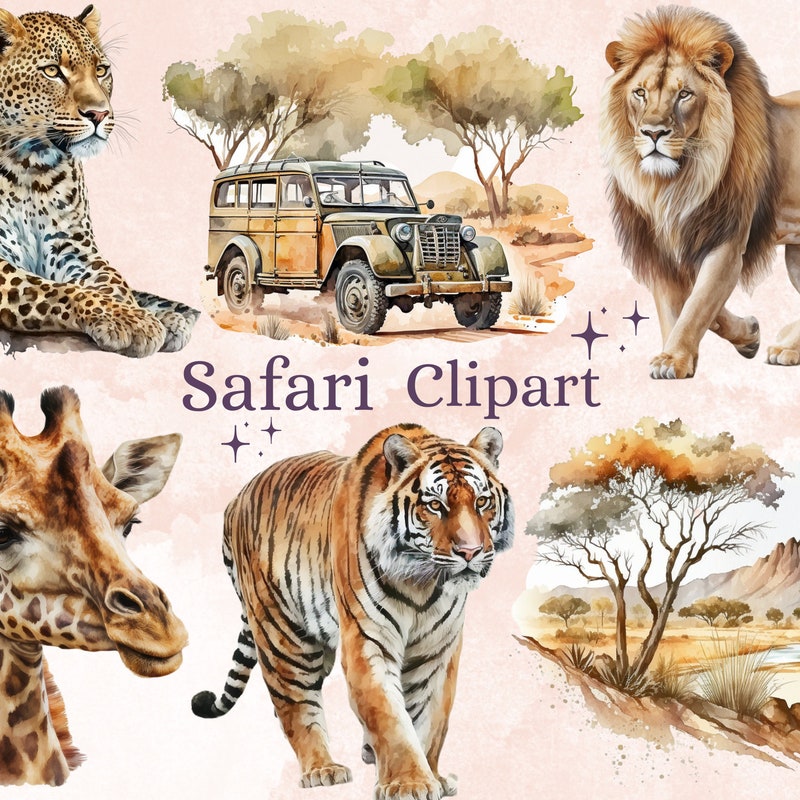 Safari Art - Etsy