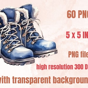 60 PNG Watercolor Winter Clothes Clipart, Cozy Winter Fashion ...