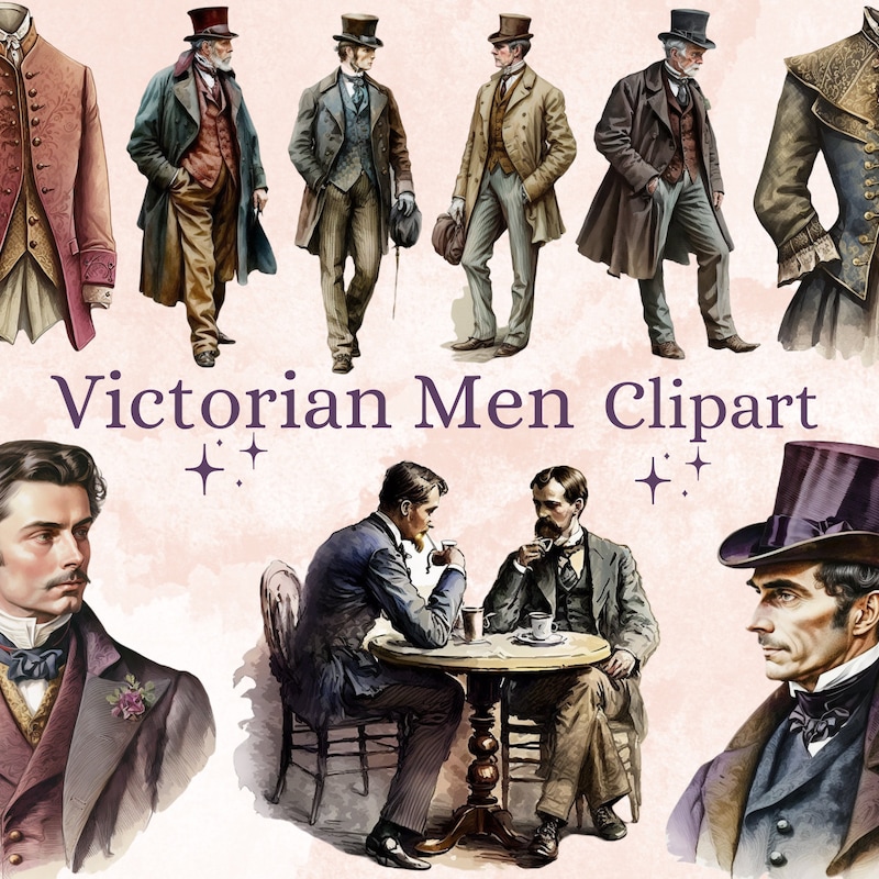Victorian Formal Wear Men - Etsy