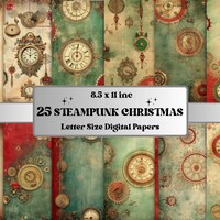 Light Blue Christmas Digital Paper: Winter Holiday Scrapbook & Crafts ...