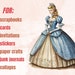 40 PNG Watercolour Cinderella Clipart, Cinderella Png, Fairytale ...