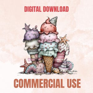 Beach Day Clipart Bundle | 78 Whimsical Quirky Beach PNG | Summer ...