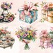 60 PNG Watercolor Mother's Day Gifts Clipart, Mothers Day Flower ...