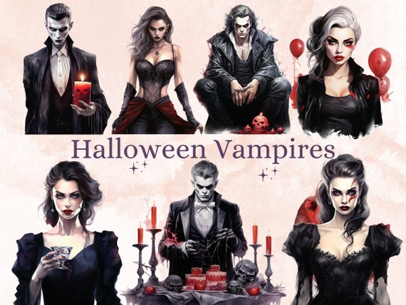 Gothic Vampire Clipart